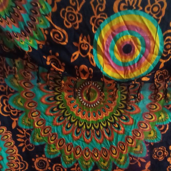 Boho tye dye | Wall Decor | Tapestry Tye Dye Swirl Wall Hanging ...